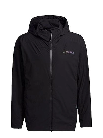 Adidas Myshelter Windbreaker Hooded Jacket - Black