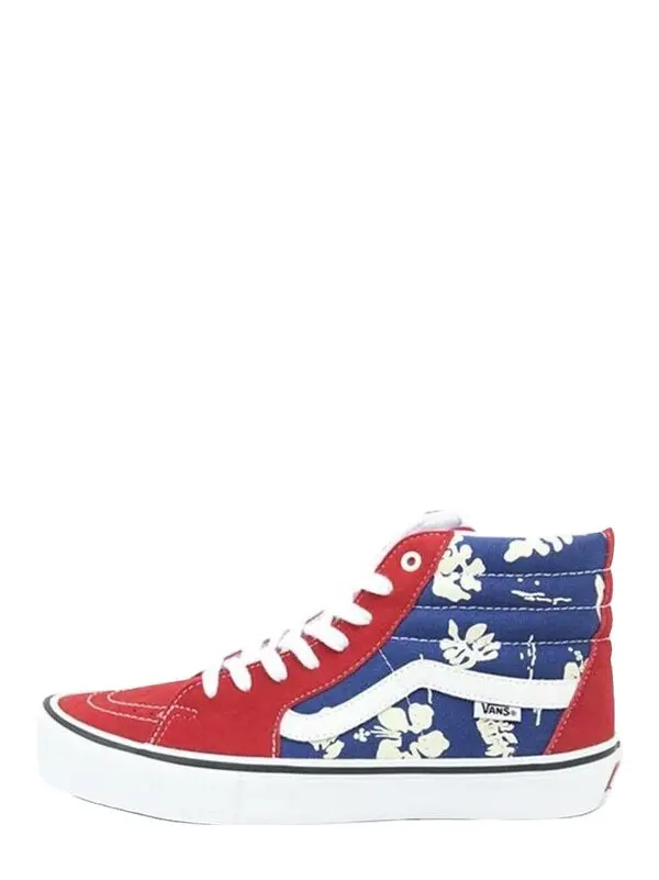 VANS Sk8-hi Pro High-top Sneakers - Blue/red