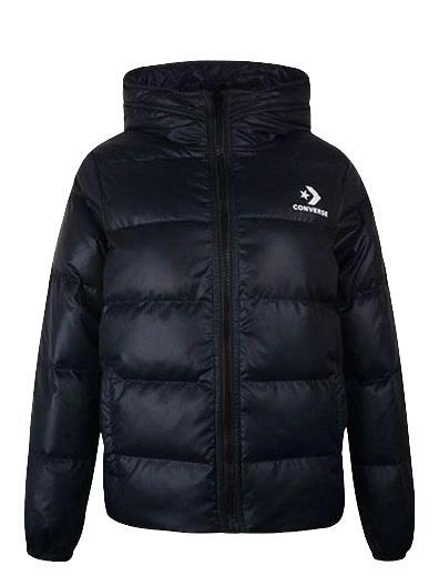 CONVERSE Down Fill Puffer Jacket - Black