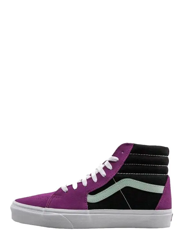 VANS Sk8-hi Vintage Sport High Top Sneakers - Purple/grey
