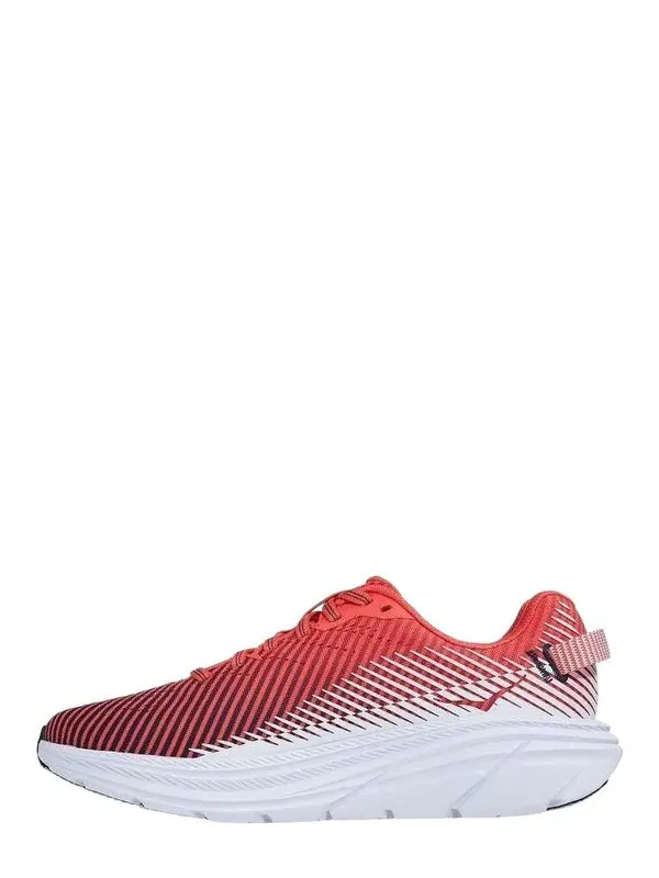 Hoka One One Rincon 2 Athletic Sneakers - Hot Coral/white