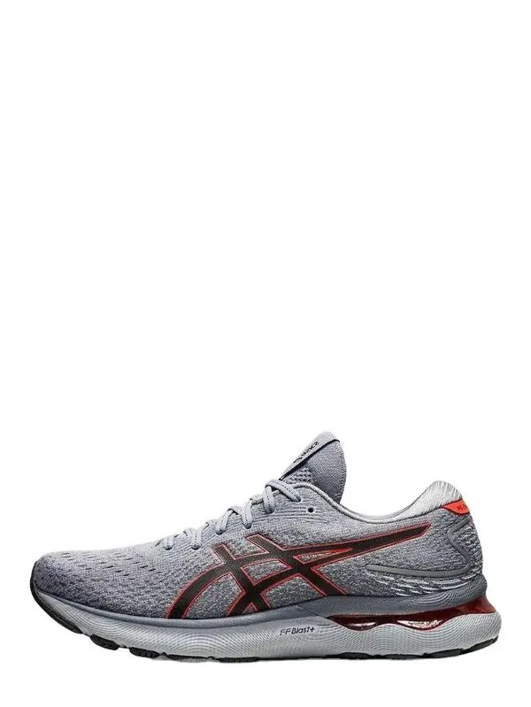 Asics Gel-nimbus 24 Performance Footwear - Grey/red