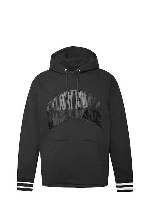 CONVERSE Twisted Varsity Hoodie - Black