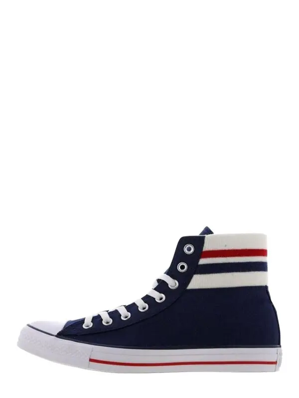 CONVERSE Chuck Taylor High Top "70s Meet 80s" Sneakers - Navy/white/red