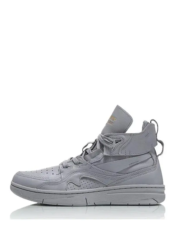 LI-NING 2018 Paris Fashion Week 937 Ace High Top Sneakers - Gray