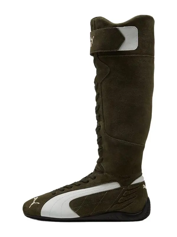 PUMA Speedcat Tall Boots - Dark Olive/frosted Ivory