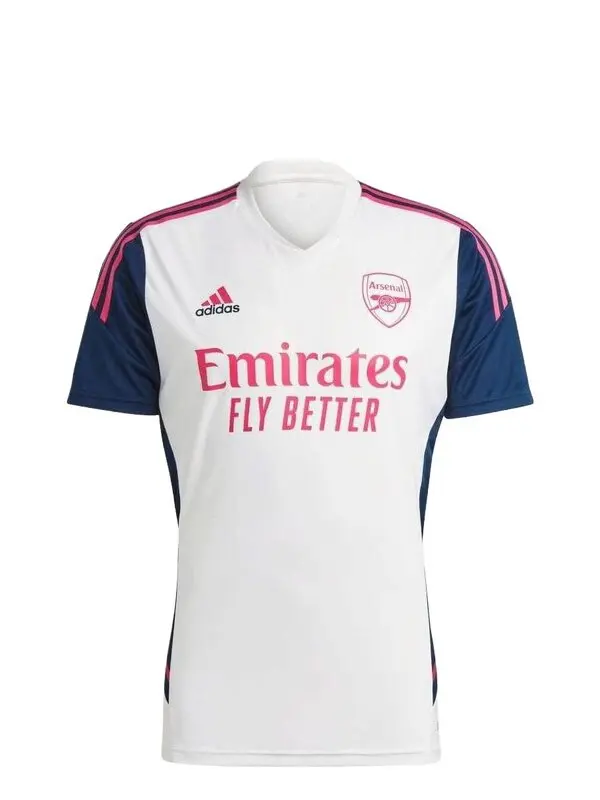 Adidas Arsenal Condivo 22 Training Jersey - White/navy
