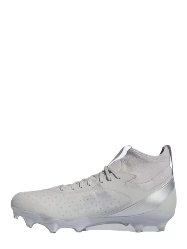Adidas Adizero Impact Silver Metallic Cleats - Grey