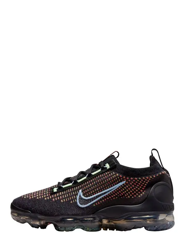 Nike Vapormax 2021 Flyknit Sneakers - Black/blue