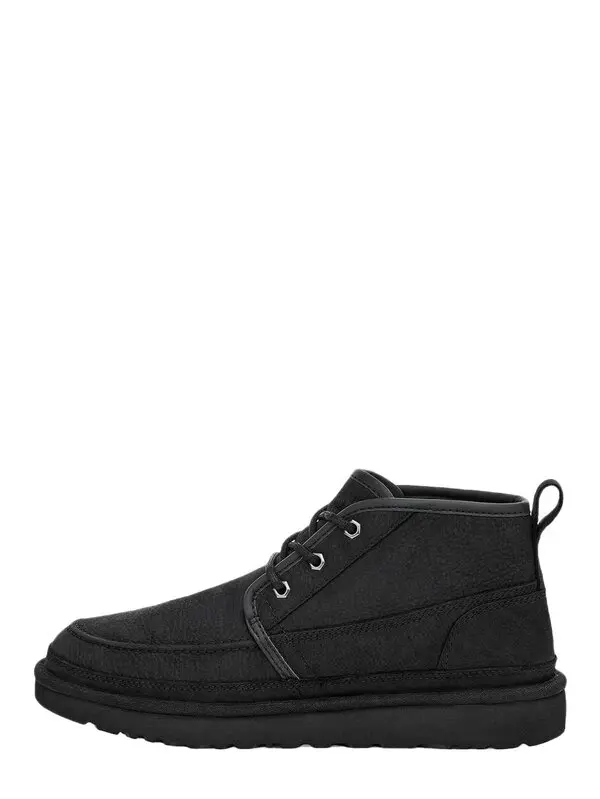 UGG Neumel Moc Leather Boots - Black