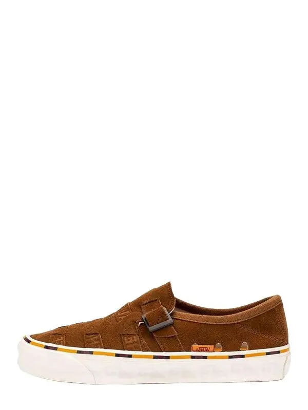 VANS Taka Hayashi X Style 47 Huarache Monk Strap Sneakers - Brown