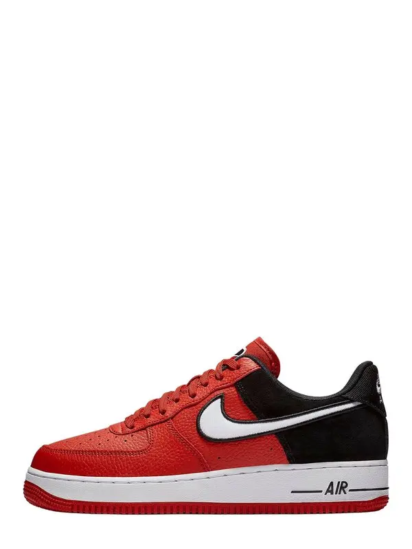 Nike Force 1 Low "red Black - Black/red