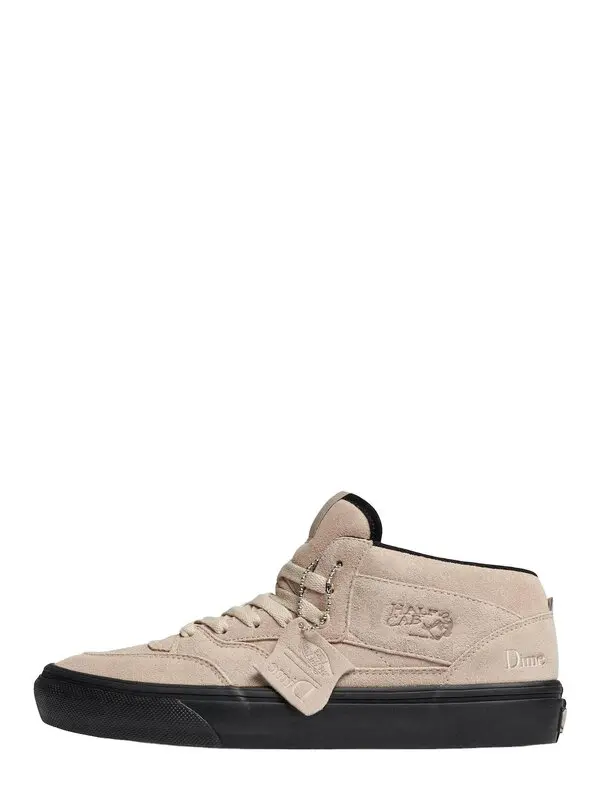 VANS Dime X Skate Half Cab '92 Casual Sneakers - Cream/black