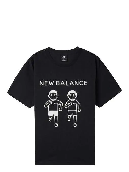 NEW BALANCE X Noritake Crossover Short Sleeve T-shirt - Black