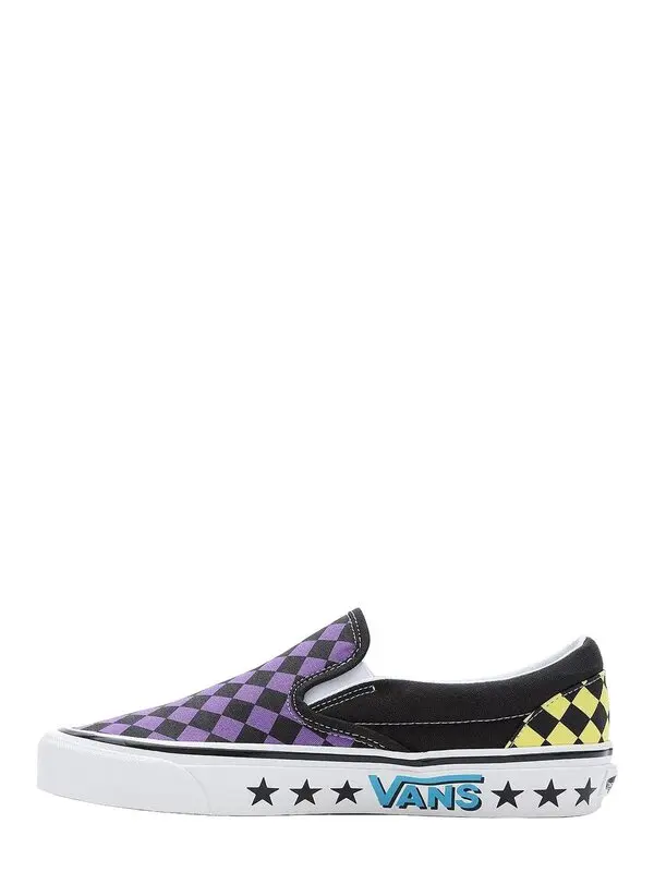 VANS Slip-on 98 Dx Sneakers - White/purple/black