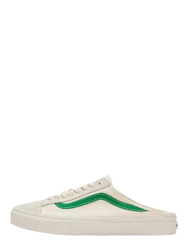 VANS Style 36 Mule Low Top Sneakers - White/green