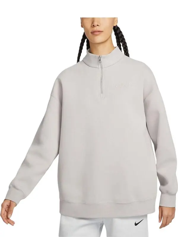 Nike Quarter-zip Top - Lt Iron Ore