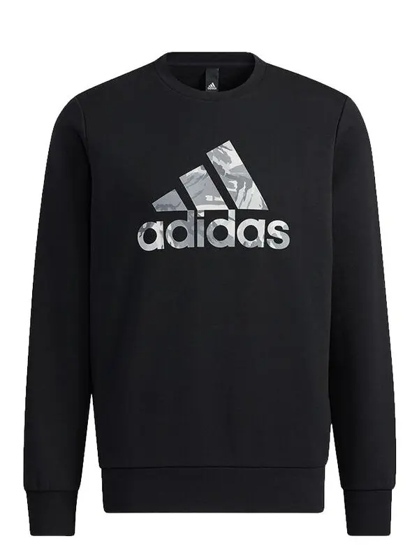 Adidas Camouflage Logo Crewneck Sweatshirt - Default Color
