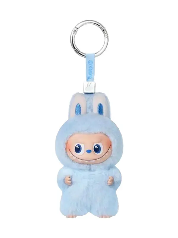 POP MART The Monsters Labubu Plush Pendant Keychain - Multi-color