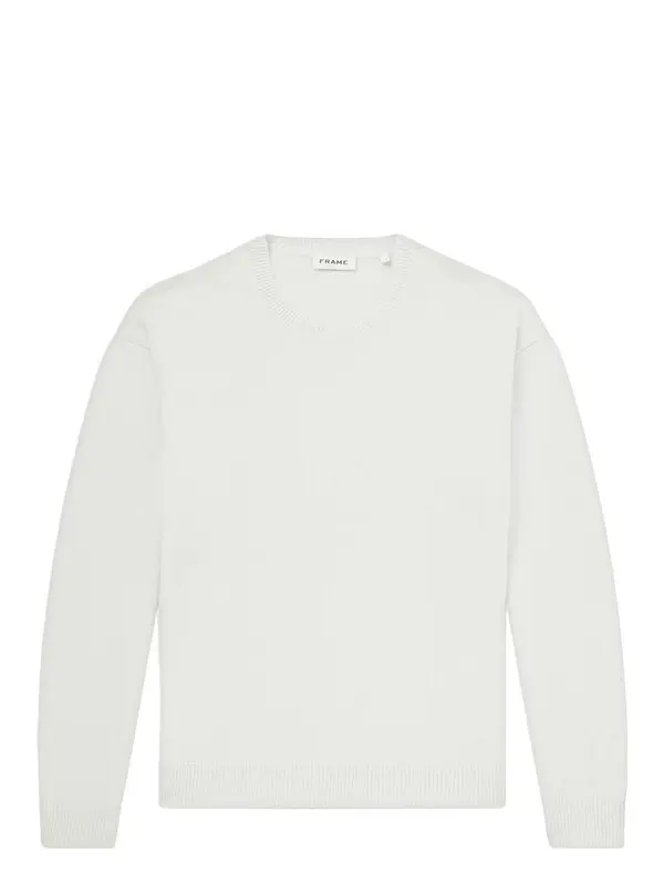 FRAME Cashmere Crewneck Sweater - Green