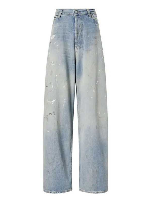 Acne Studios Trafalgar Wide-leg Jeans - Light Blue