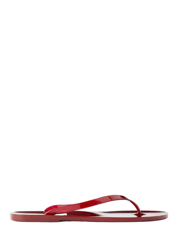 Christopher Esber Jo Pvc Flip Flops - Red