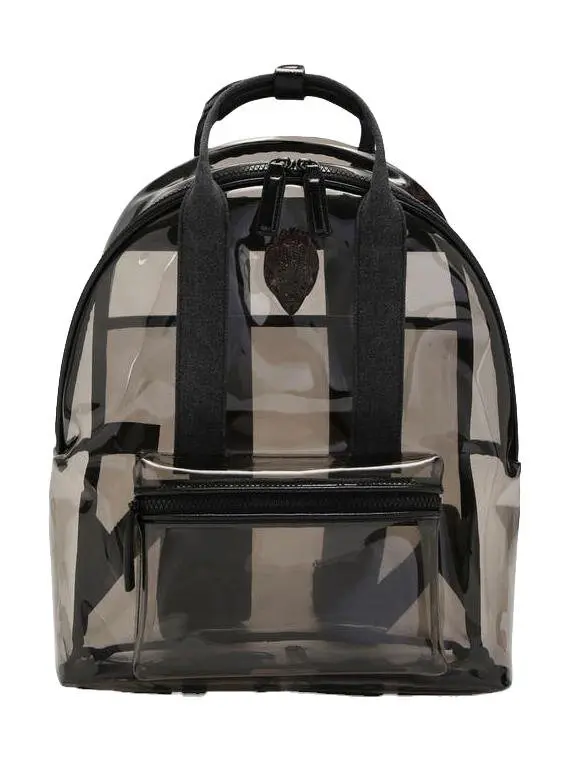 Kurt Geiger Kensington Clear Backpack - Black