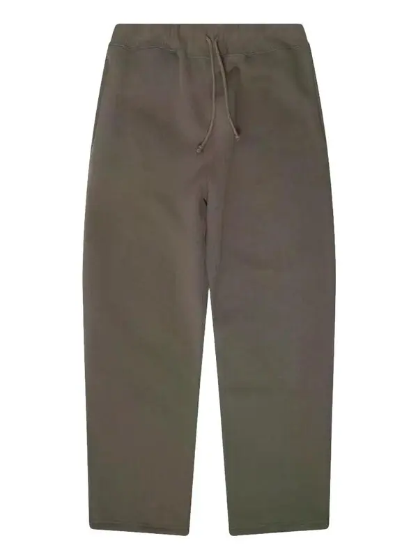 Sease Open-hem Track Pants - Green