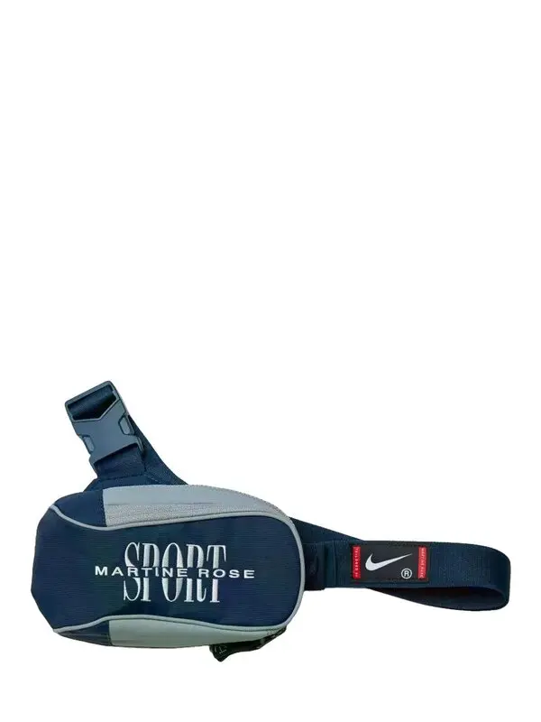 Nike Martine Rose Logo Print Belt Bag - Blue