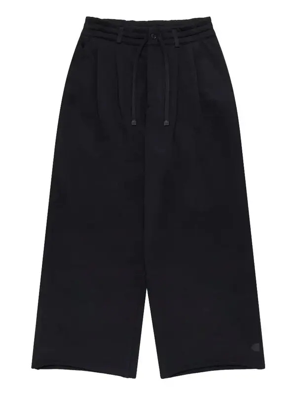 Noir Kei Ninomiya Pleated Track Pants - Black