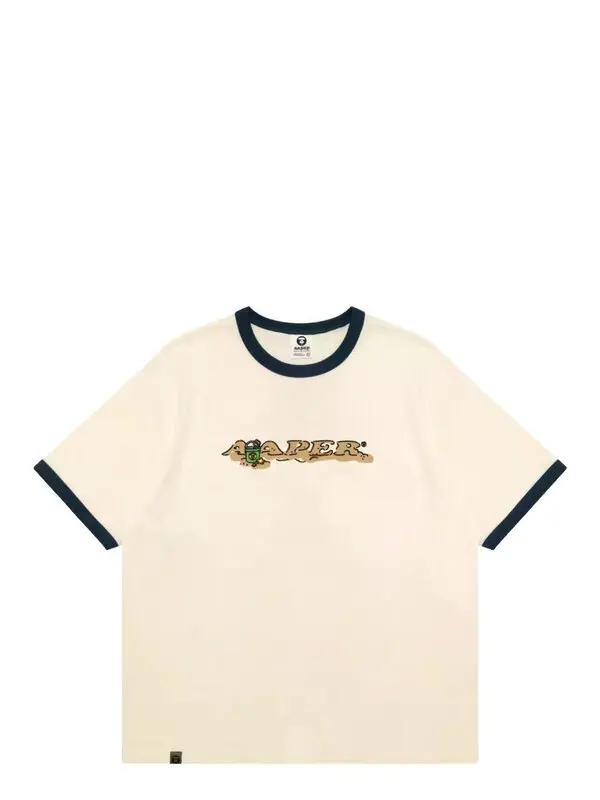 AAPE BY *A BATHING APE Graphic-print T-shirt - Neutrals