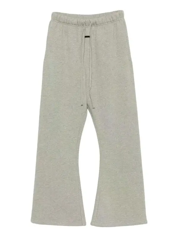 Fear Of God Flared Cotton Track Pants - Grey