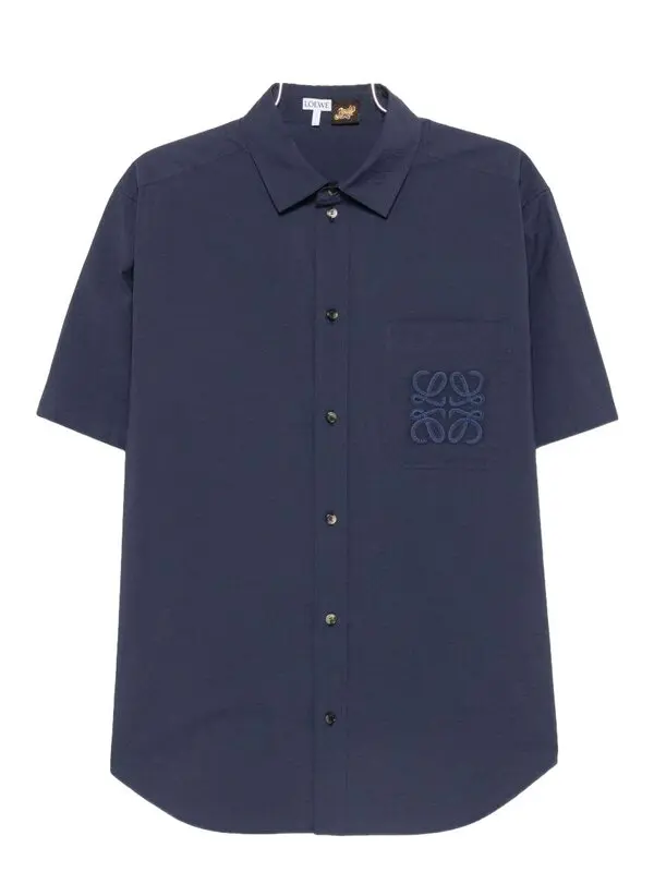 Loewe Cotton Blend Shirt - Blue