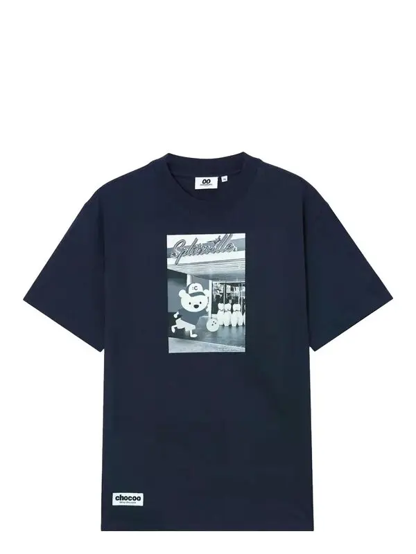 CHOCOOLATE Graphic-print T-shirt - Blue