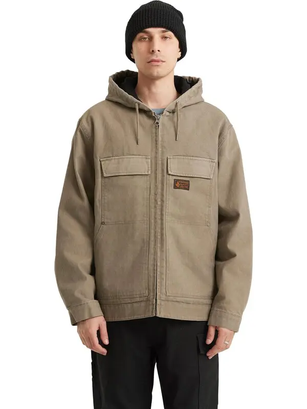 Volcom Freshdust Workwear Jacket - Brindle