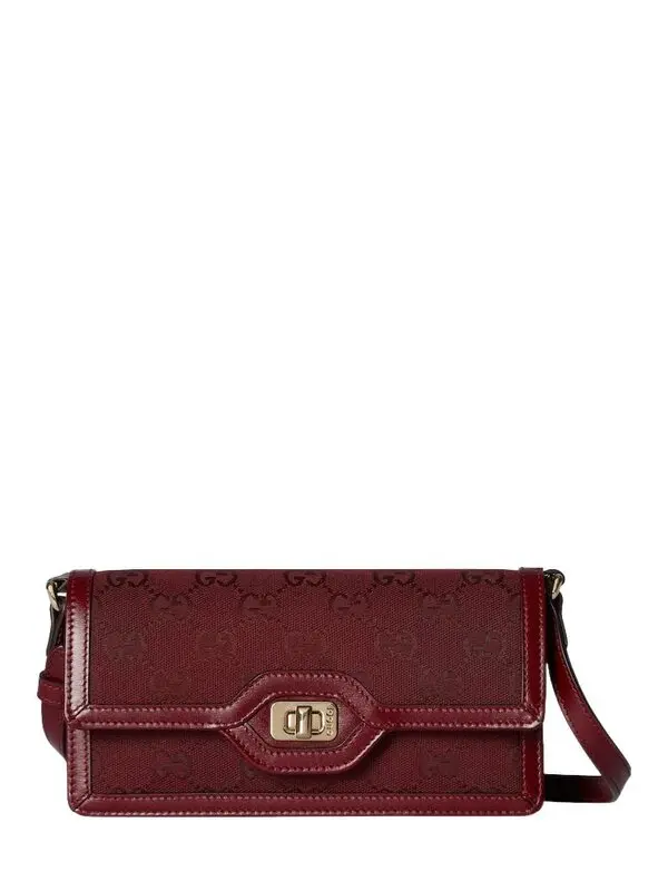 Gucci Gg Luce Mini Shoulder Bag - Red