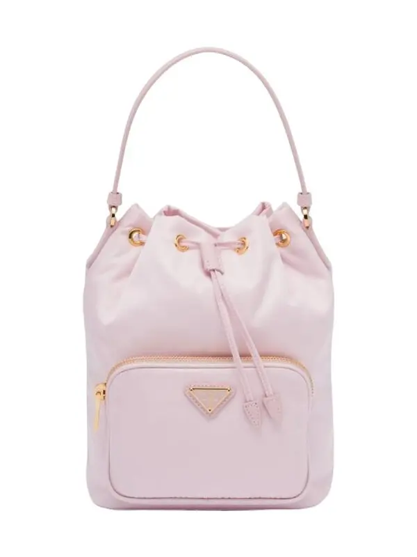 Prada Duet Bucket Shoulder Bag - Snow Pink