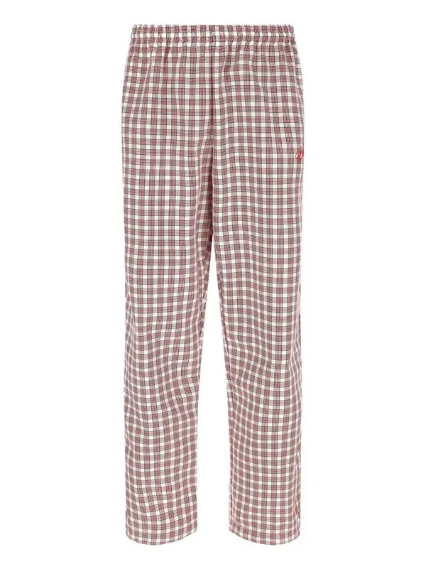WILLY CHAVARRIA Ruff Rider Checked Pants - Multicolor