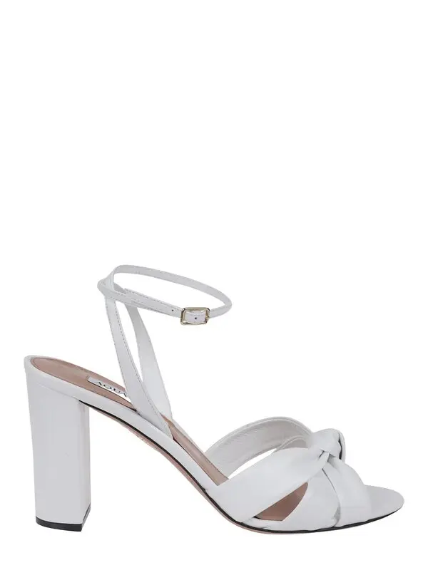 AQUAZZURA Nina Heeled Sandals - White