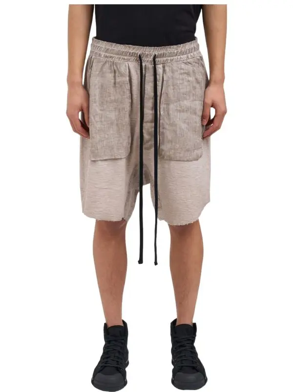 THOM KROM Drawstring Shorts - Stone