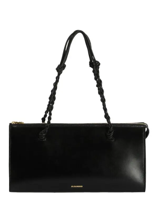 JIL SANDER Tangle Tent Shoulder Bag - Black
