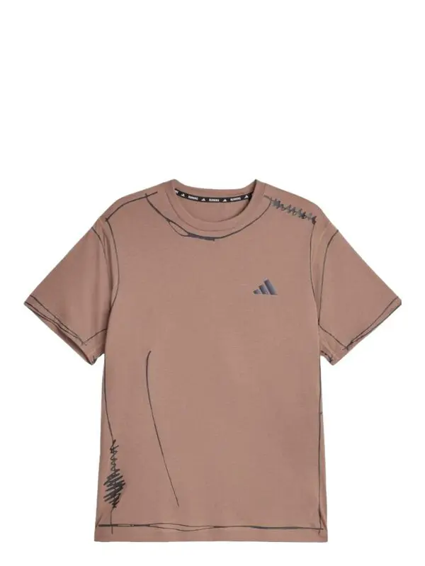 ADIDAS X SONG FOR THE MUTE Adi365 Sftm Running Unitefit T-shirt - Light Brown