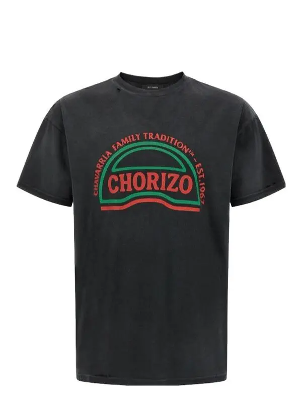 WILLY CHAVARRIA Chorizo Easy Graphic T-shirt - Black