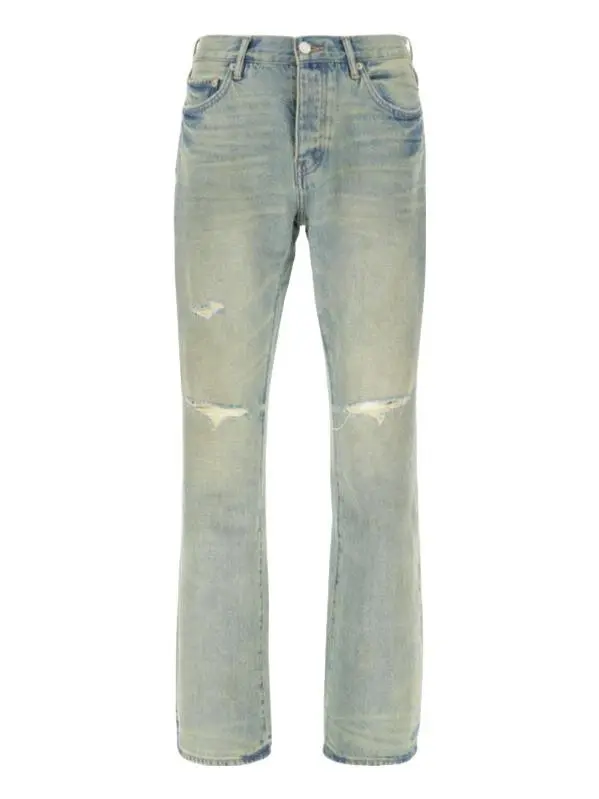 PURPLE BRAND Belt Loop Jeans - Gray