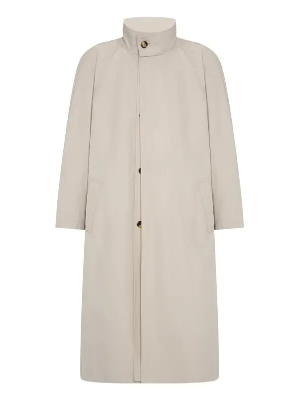 THE ROW Long-sleeved Coat With Detachable Jacket - Beige