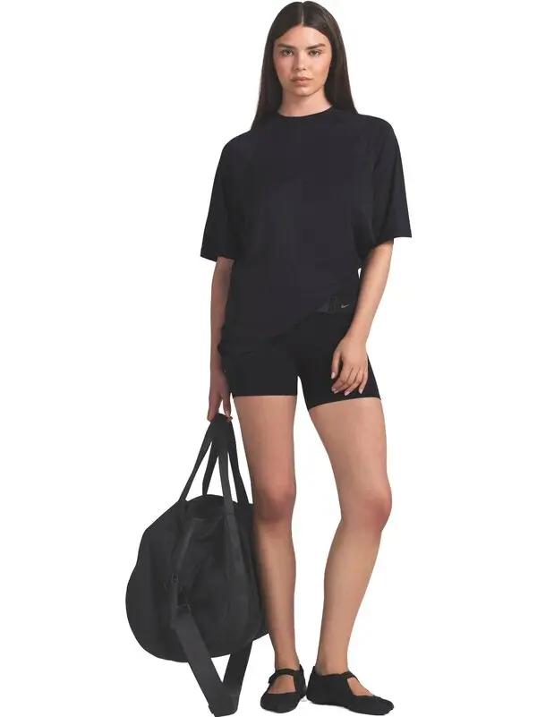 SKIMS X Nike Oversized Dri-fit Tee - Obsidian