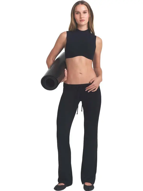 SKIMS X Nike Dri-fit Mini Flare Pants - Obsidian