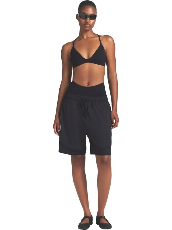 SKIMS X Nike Dri-fit Airy Relaxed Basketball Shorts - Obsidian