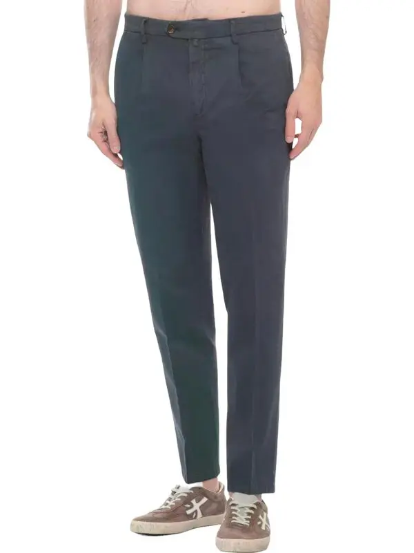 BRIGLIA 1949 Pleated Trousers - Blue