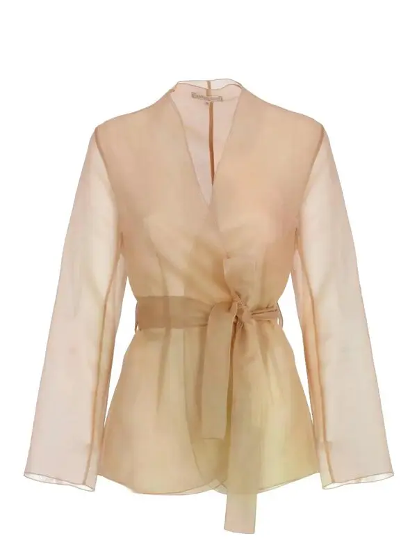 Antonelli Firenze Elia Sheer-finish Jacket - Neutrals